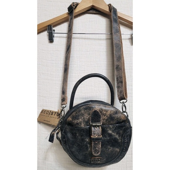 Bed Stu | Bags | Bed Stu Womens Arenfield Crossbody Bag Black Lux ...